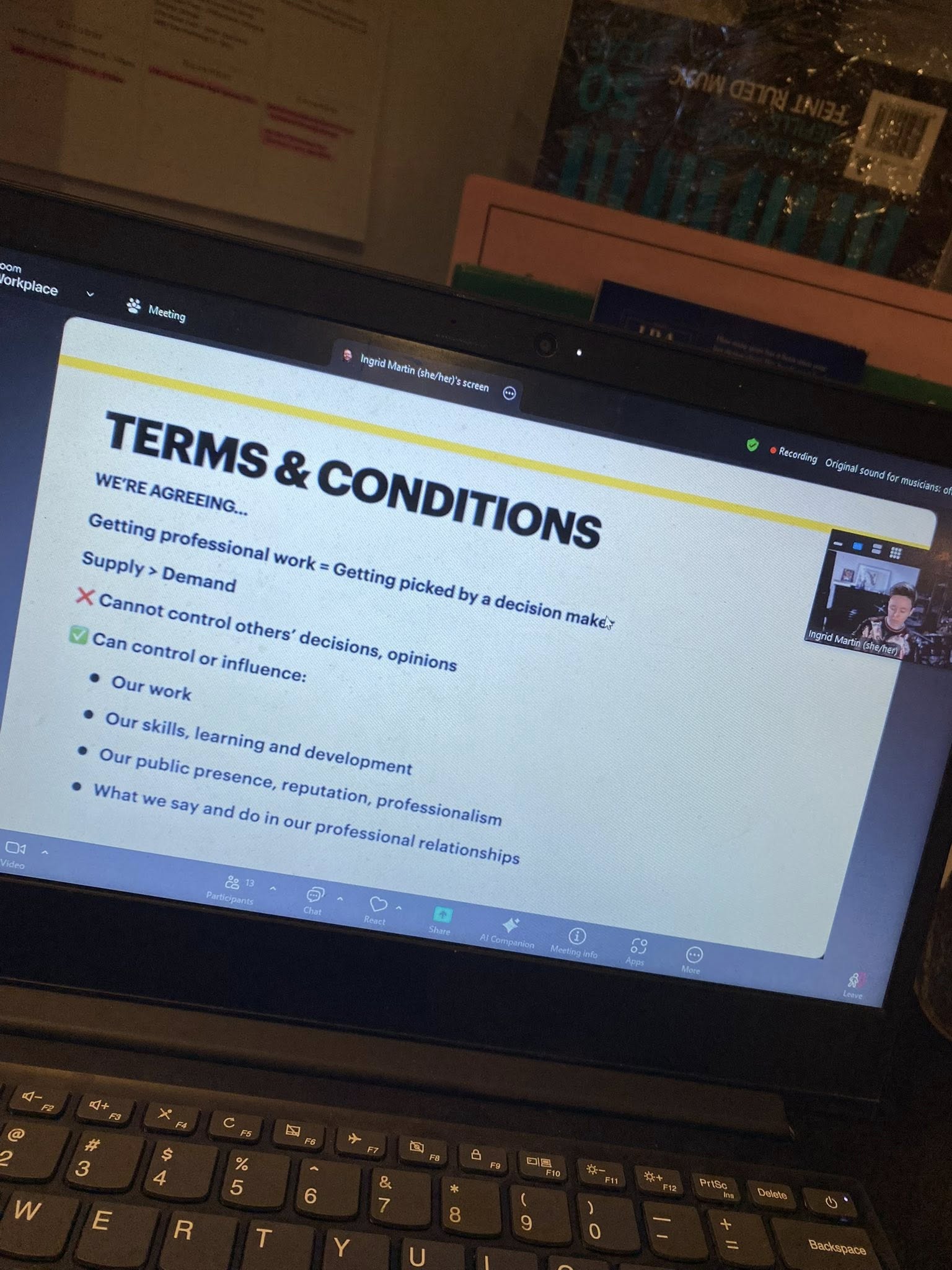 Conducting Artistry workshop – Joshua Clifford